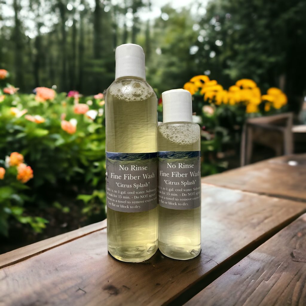 no rinse wool fiber wash