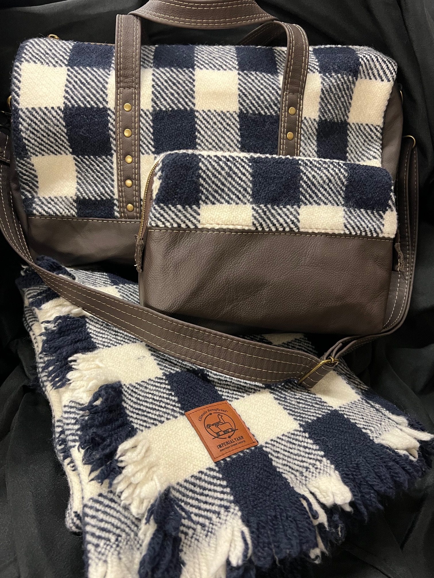 Alpaca Handbag & Travel Pouch - Farmhouse Collection